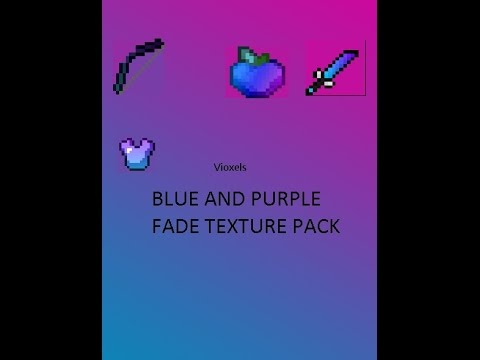 Blue and purple fade texture pack release! - YouTube