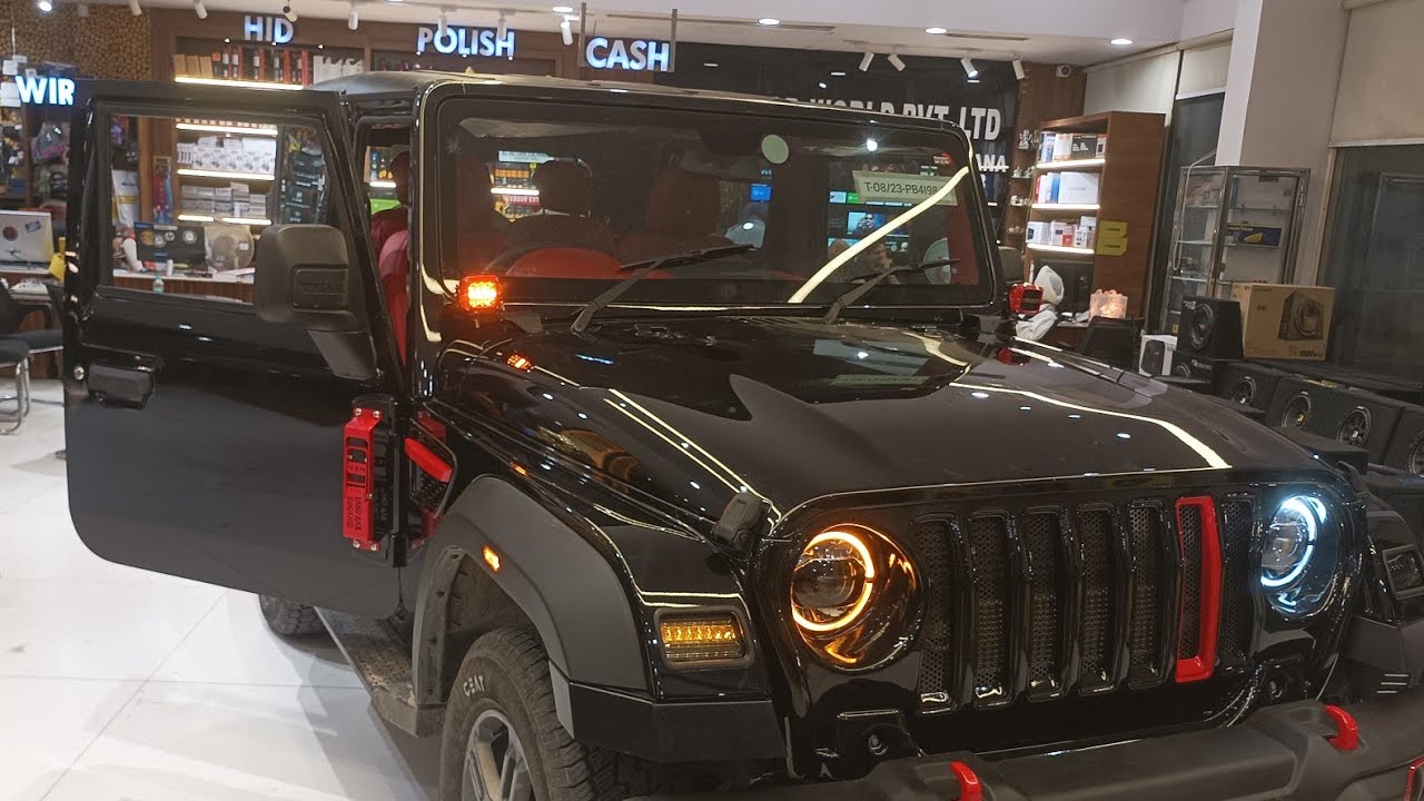 4*4 NEW THAR MODIFICATIONS before and after LOOK. 2023 new look. - YouTube