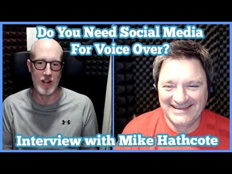 Do You Need Social Media For Voice Over?? | Interview with Mike ...