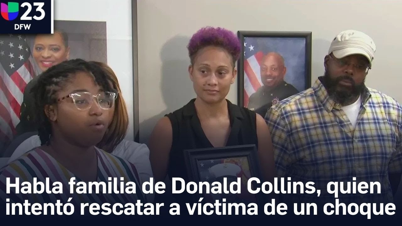 Habla familia de Donald Collins, quien intentó rescatar a la víctima de ...