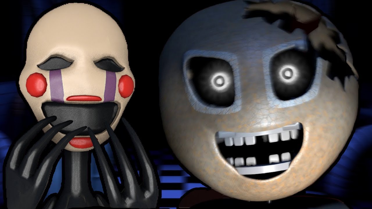 THE PUPPET PLAYS: Jolly 3 (Night 1) || BREAKING INTO JOLLY'S CREEPY ...