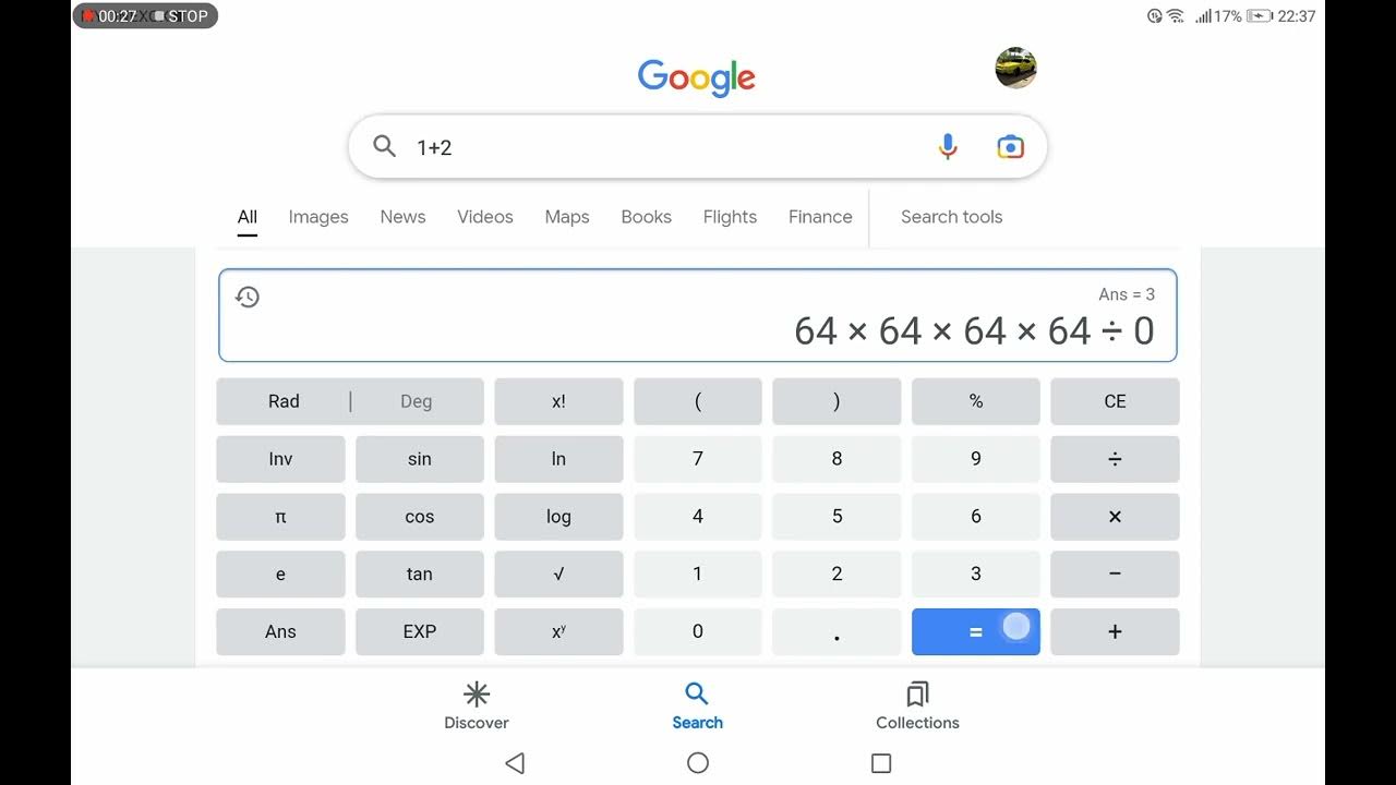 Google Calculator Hack!!!! - YouTube