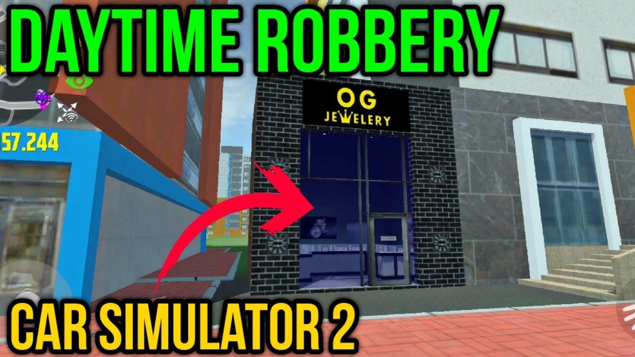 Daytime Robbery in Car Simulator 2 | Car Simulator 2 - YouTube
