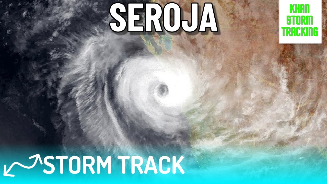 The Track of Cyclone Seroja (2021) - YouTube