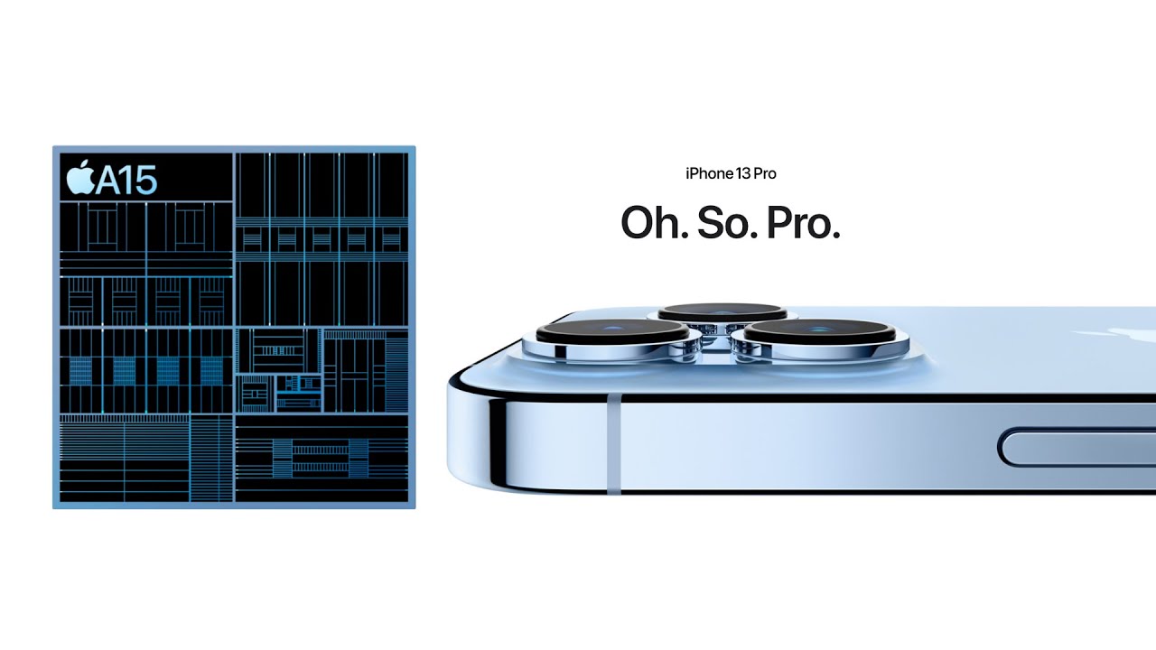 iPhone 13 Pro & Pro Max Performance: A15 Bionic chip, 6‑core CPU, 5 ...