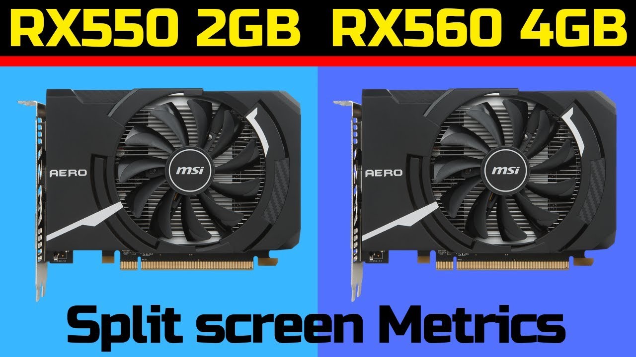 RX 560 4GB vs RX 550 2GB Stock Clocks (2019) | R7 1800X | 1080P ...