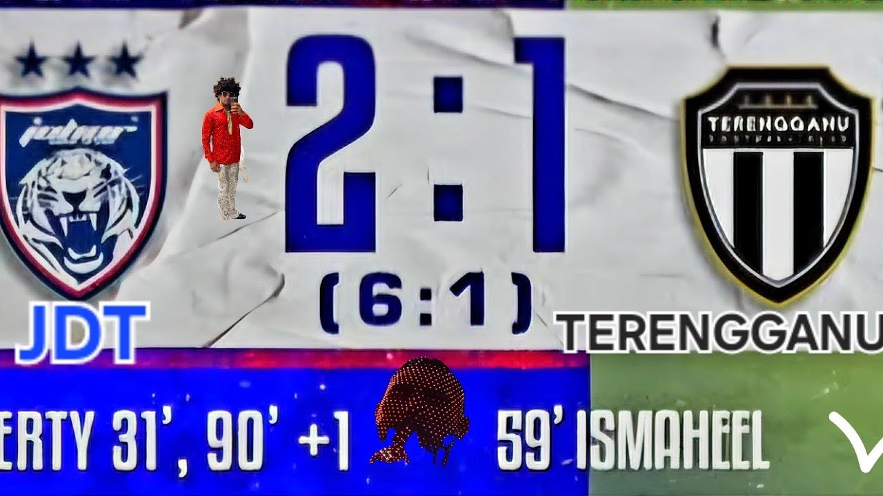 JDT vs Terengganu FC - YouTube