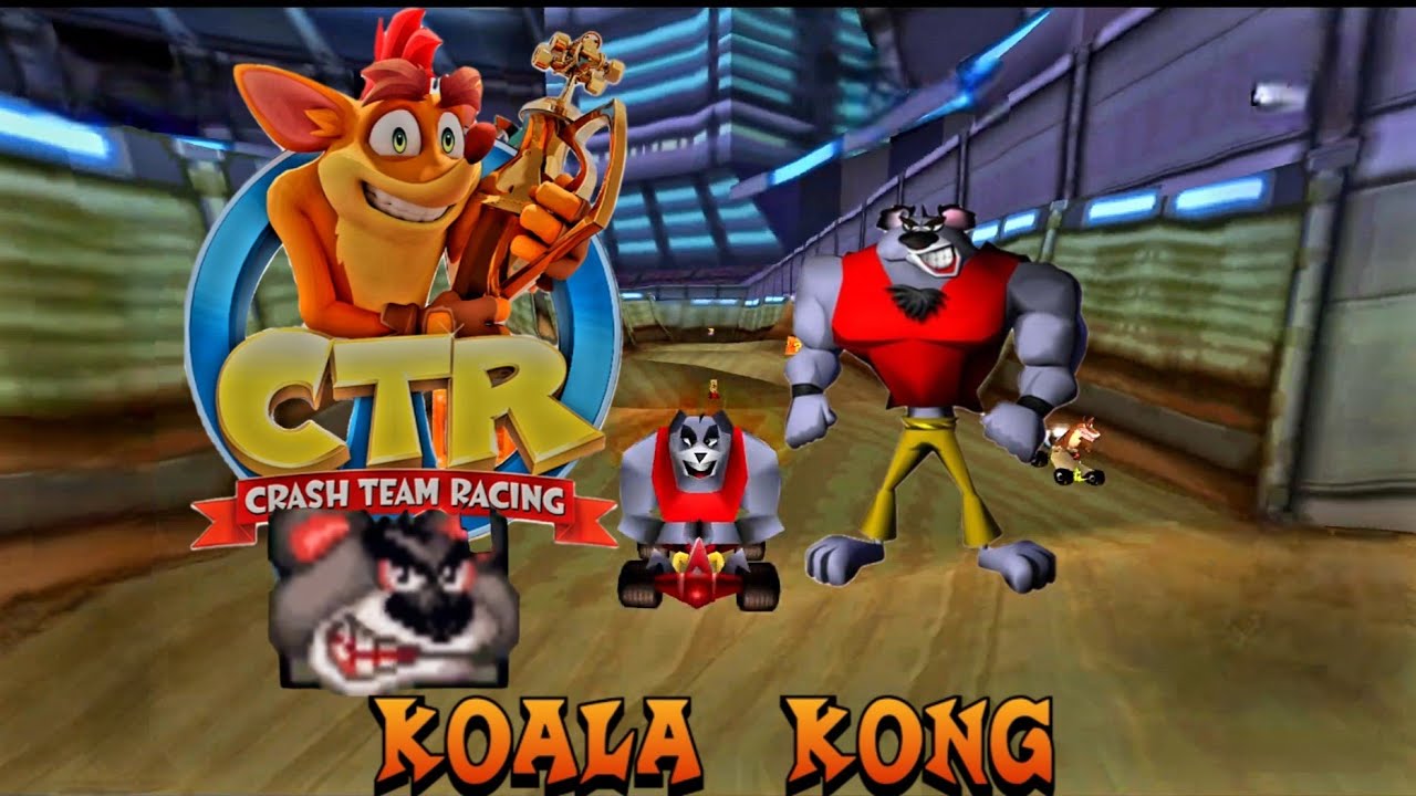 CTR Crash Team Racing: Koala Kong Skin Mod - YouTube