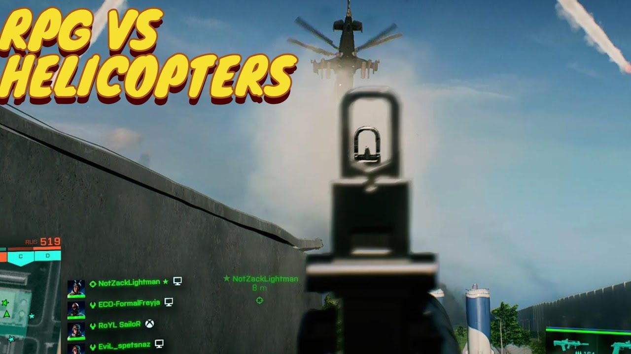BATTLEFIELD™ 2042 RPG VS HELICOPTERS EPIC MONTAGE 4k. - YouTube