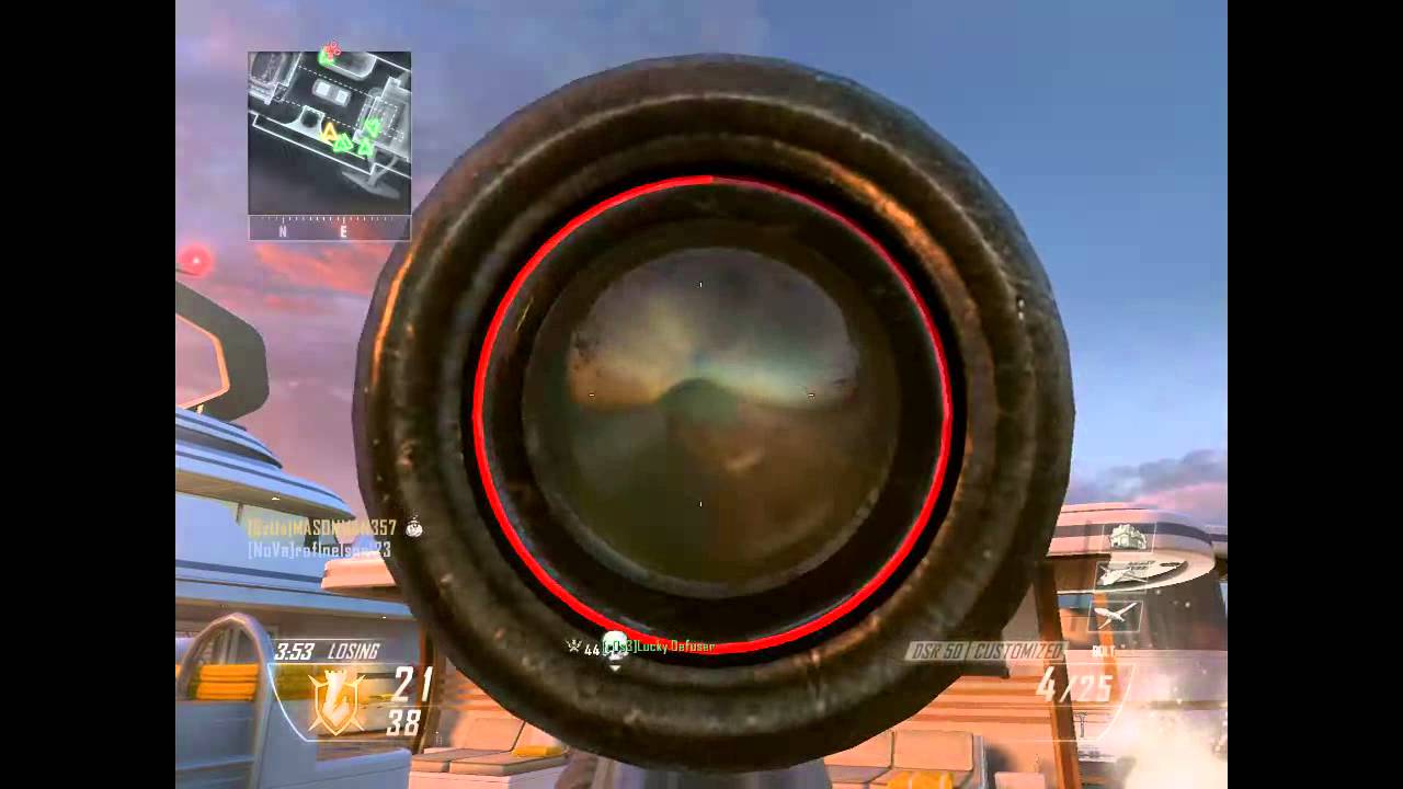 Black Ops 2 - Quick Scoped a Dragonfire - YouTube