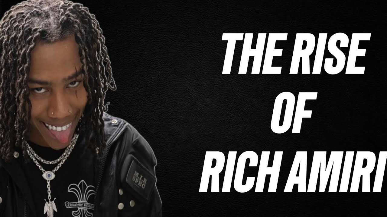 Rich Amiri : The Rising Star Of Melodic And Trap Rap , Taking Over The ...