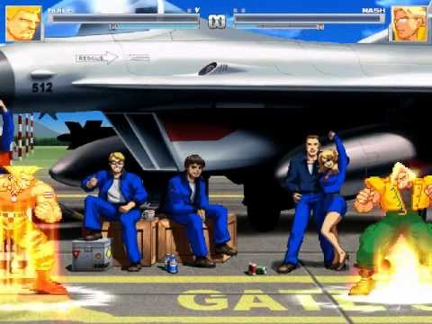 Charlie Nash Vs Guile - YouTube