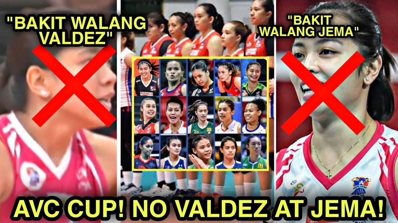 "Papalitan Ang LINE UP" AVC CUP JEMA GALANZA at ALYSSA VALDEZ wala sa ...