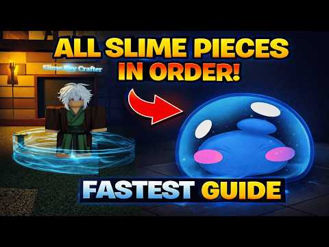 How To Find ALL 7 Slime Pieces in Order! | All 7 Slime Piece Locations In Sailor Piece