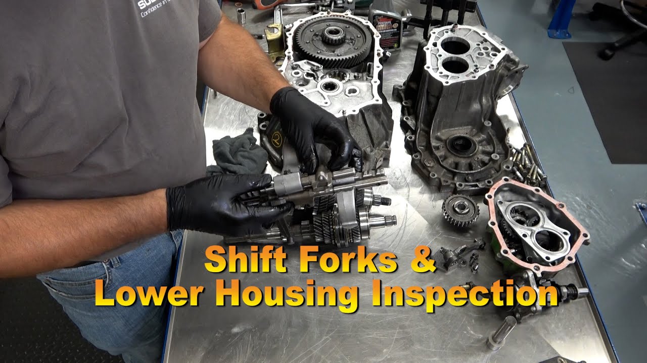 Toyota Manual Transaxle (5) Shift Fork and Lower Housing - YouTube