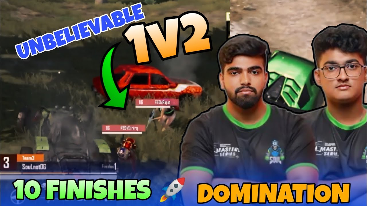 Soul omega unbelievable 1v2 😱| team soul 10 finishes domination 🥵 - YouTube