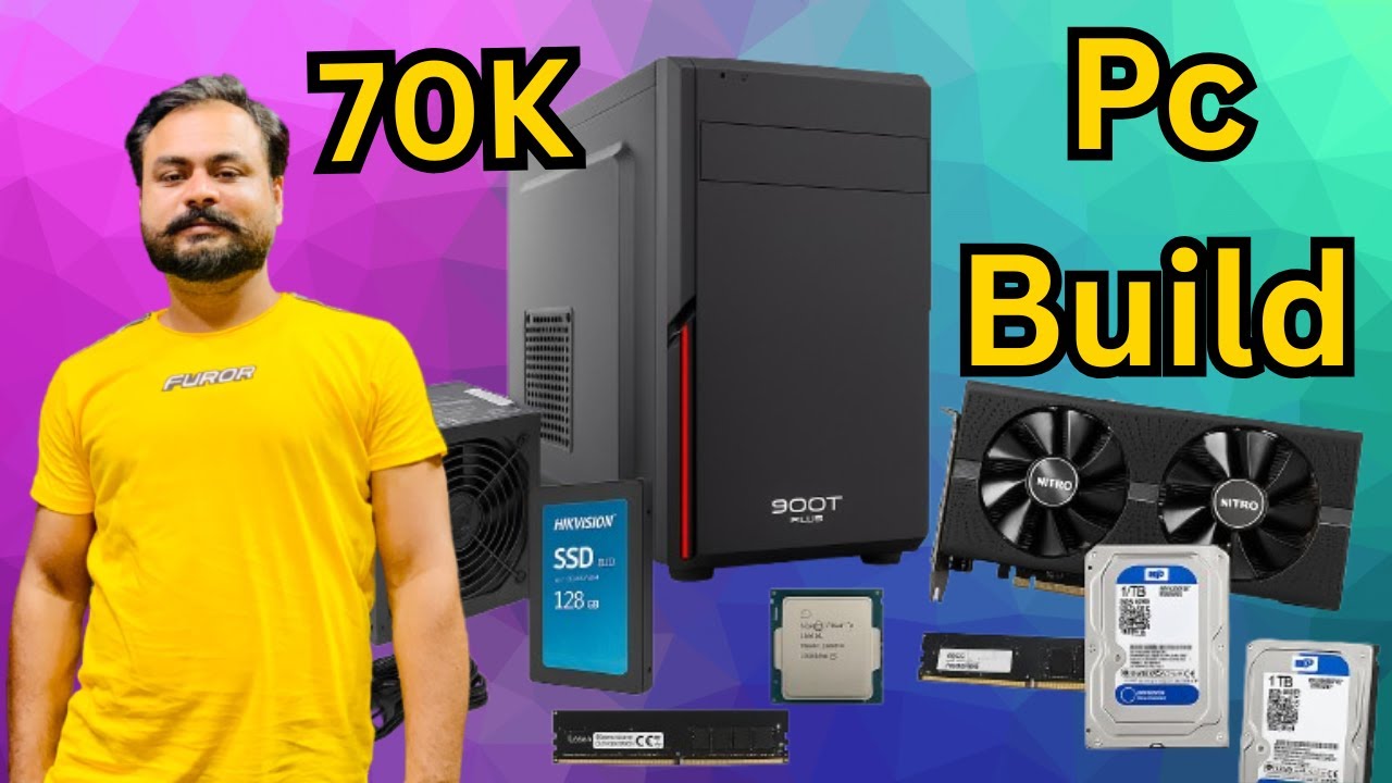 70K Gaming PC Build 2025 🔥 Best Budget Beast for 1080p Gaming! - YouTube
