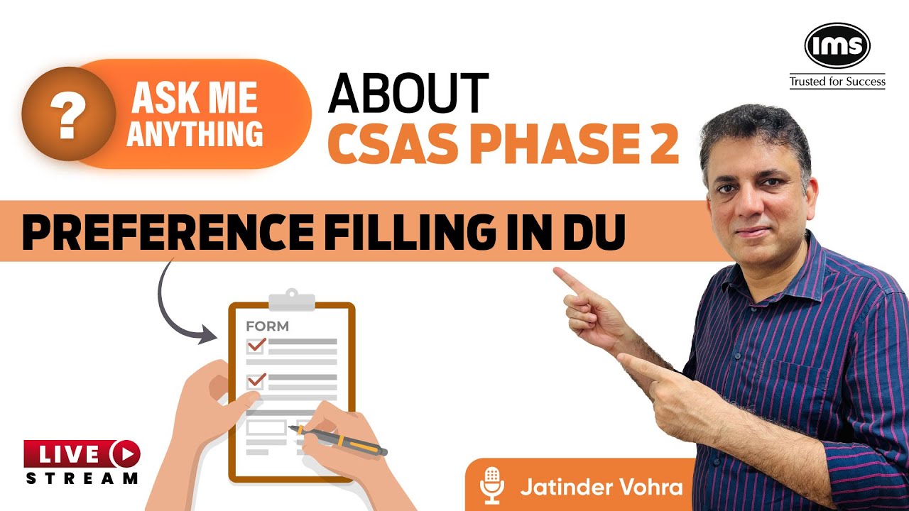 Ask Me Anything about DU CSAS Phase 2 Portal Registration 2024 ...