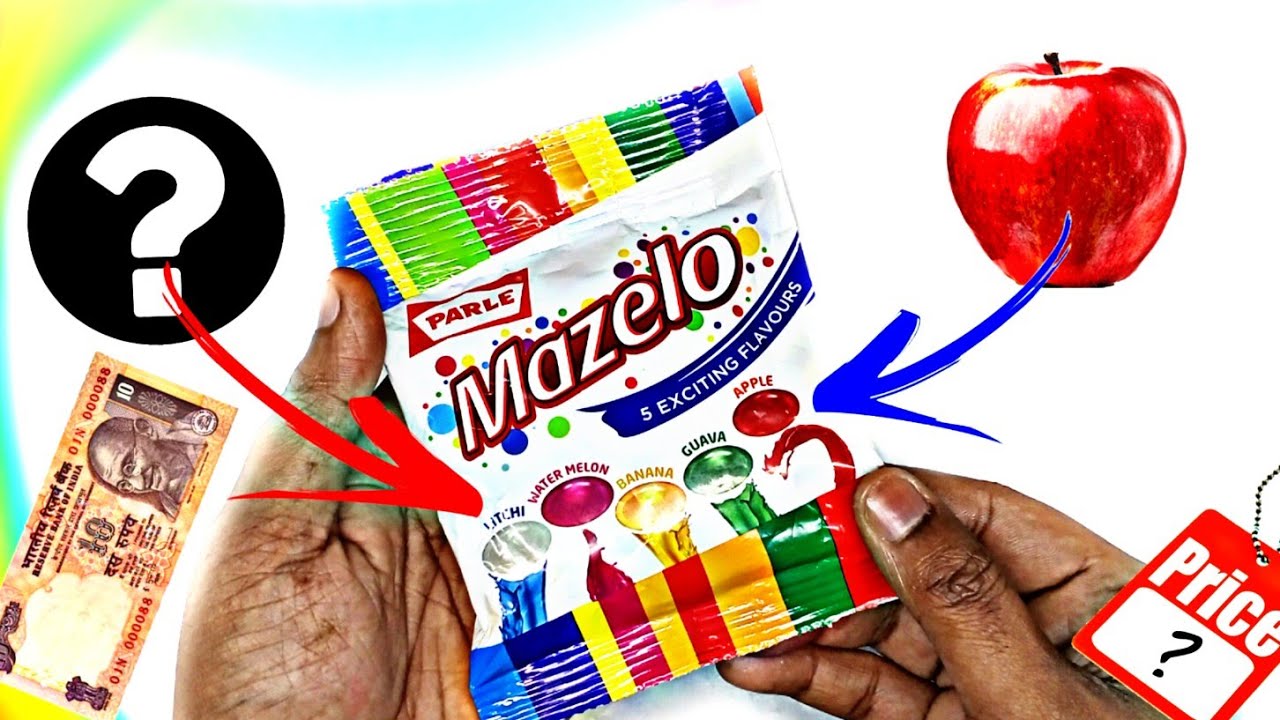 Parle Mazelo Candy | Yummy Tasty Candies | Snackiya - YouTube