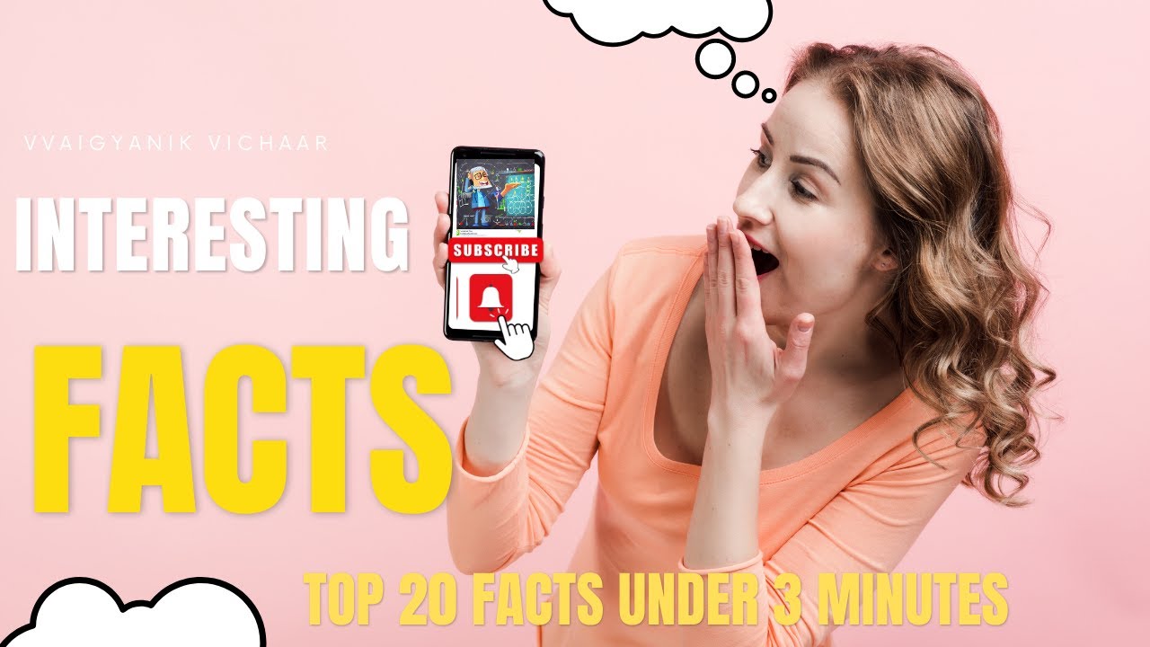20 Facts in 2 minutes || Most amazing random facts with Hindi subtitle ...