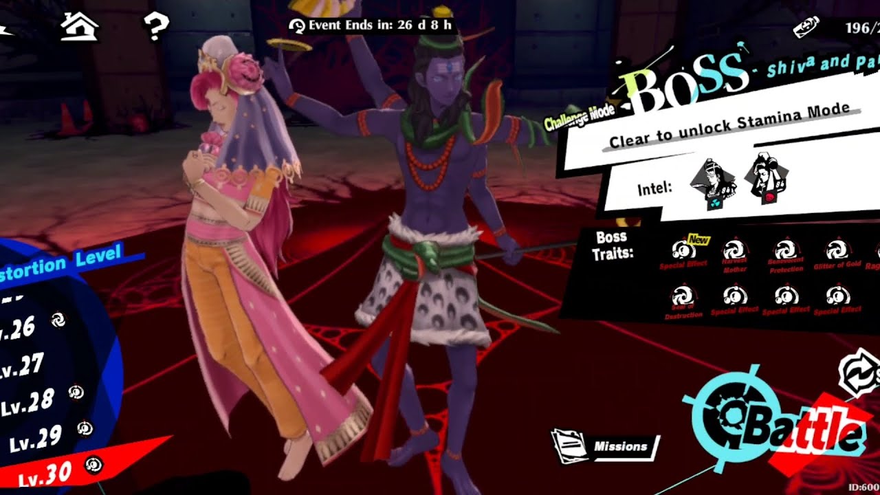 Persona 5: The Phantom X - Recollection of Fate VS Shiva & Parvati ...