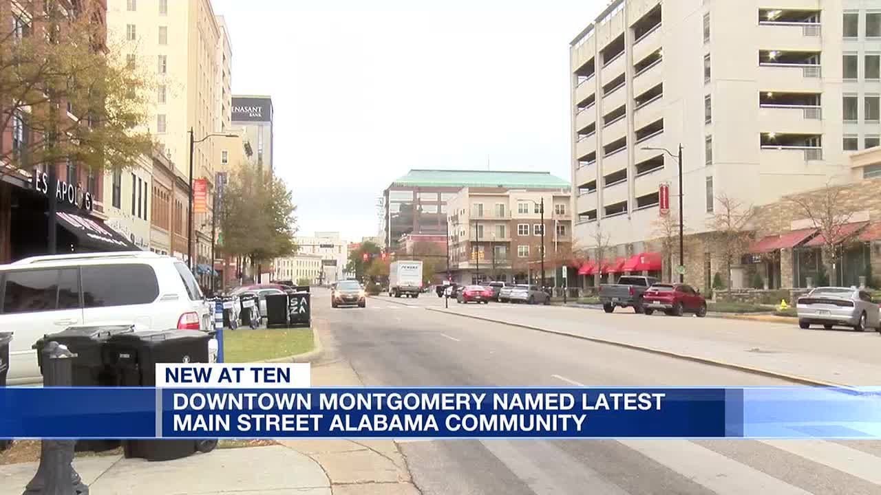 Downtown Montgomery gets Main Street Alabama designation - YouTube
