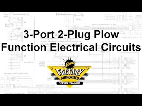 FISHER FLEET FLEX Electrical Plow Functions - YouTube