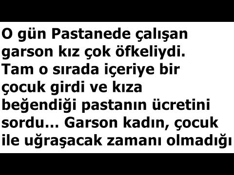 Sinirli Garson Kız ve Çocuk
