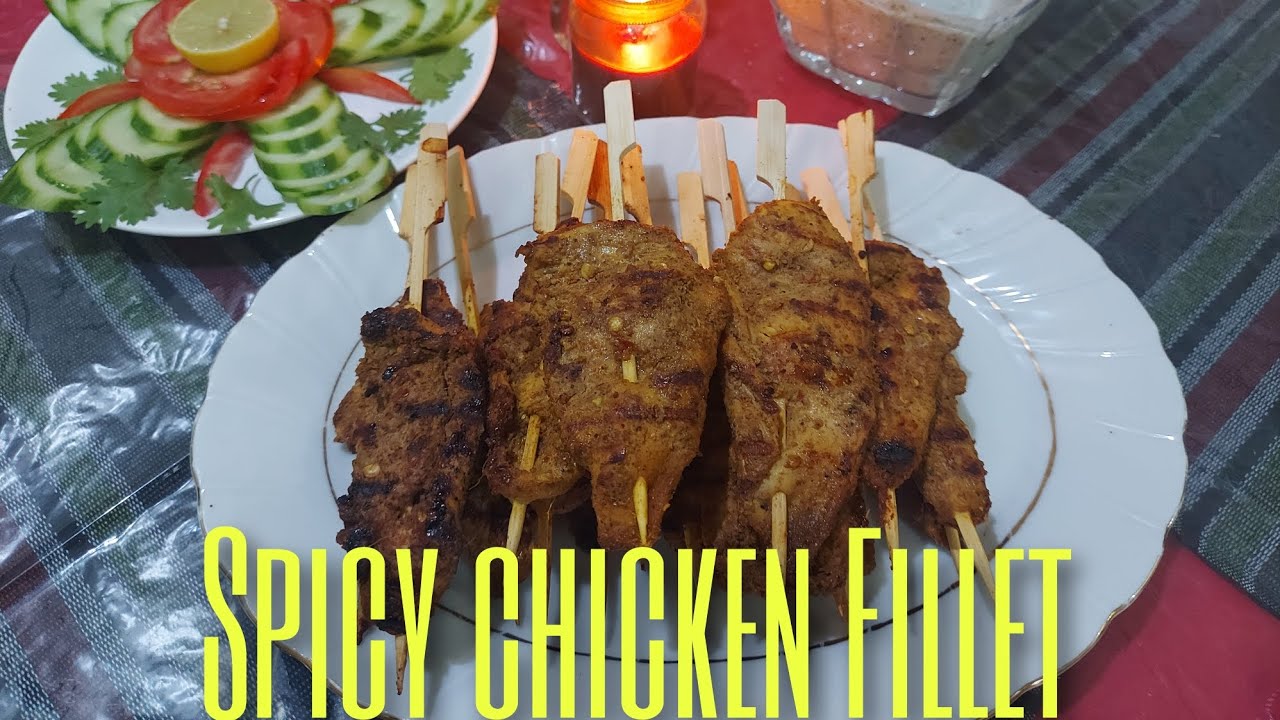 Spicy Chicken Fillet Recipe By FARIMAN - YouTube