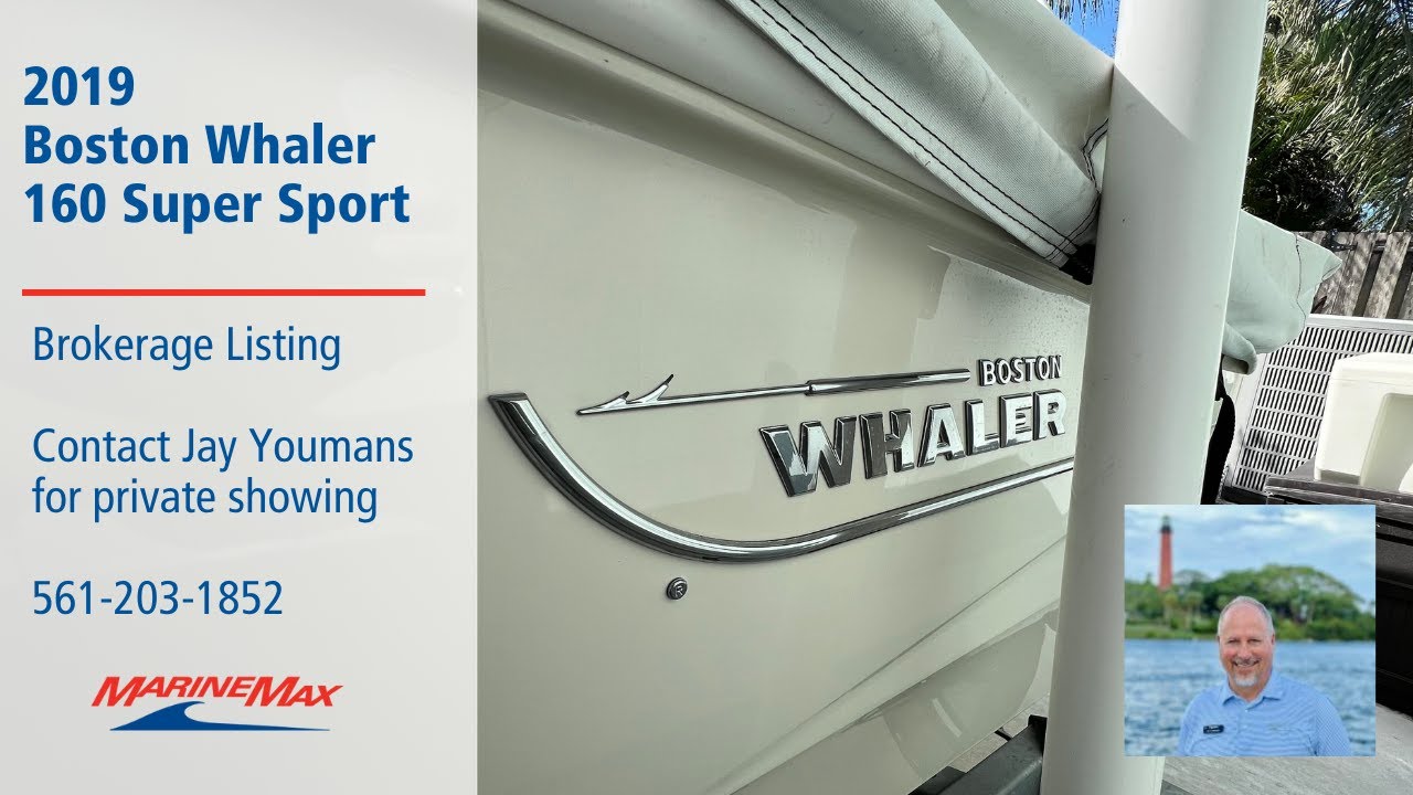 2019 Boston Whaler 160 Super Sport | Available at MarineMax Jupiter ...