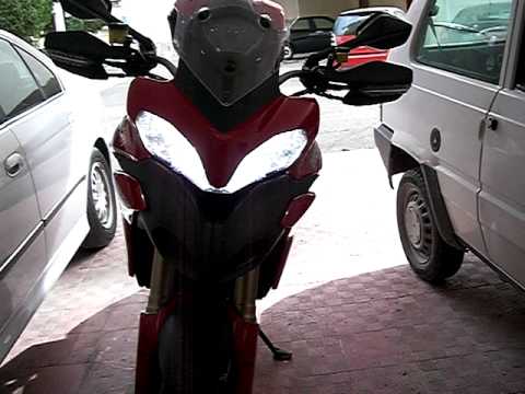 DUCATI MULTISTRADA 1200: modifica fari abbaglianti / anabbaglianti ...