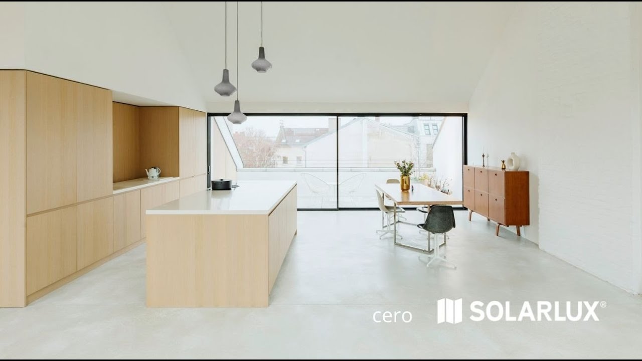 Introducing the Solarlux cero sliding door/window - YouTube