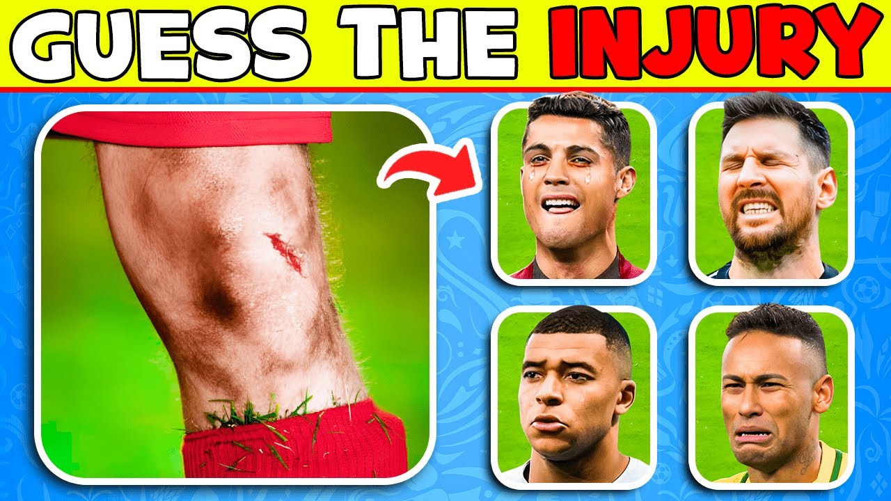 😭 Who is Crying? Guess the Injury, Red Card Moment of Football Player ...