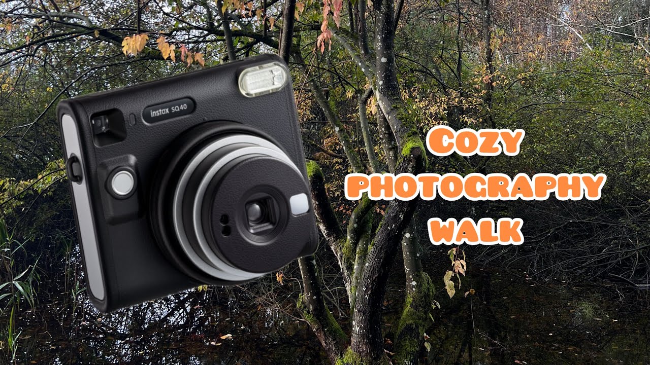 Cozy photo walk with the Instax SQ40 + samples photos - YouTube