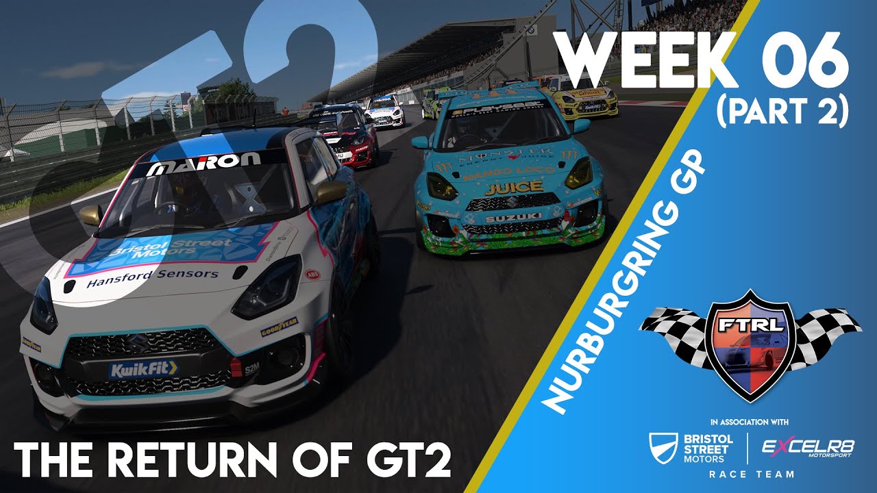 FTRL - GT2 - Week 6 - Nurburgring Race 3 SEASON FINALE!! - YouTube