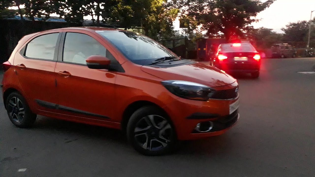 TATA Tiago XZA+ Canyon Orange Full Detailed Overview 2019 - YouTube