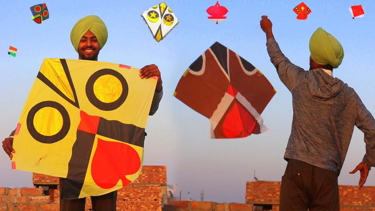 Flying Pakistani Kites On Rooftop | Patangbazi | Kite Fighting | Kites ...