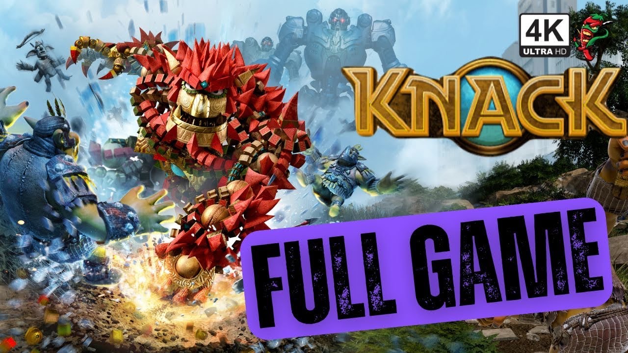 KNACK (PS5) 4K 60FPS HDR GAMEPLAY - (FULL GAME) - YouTube