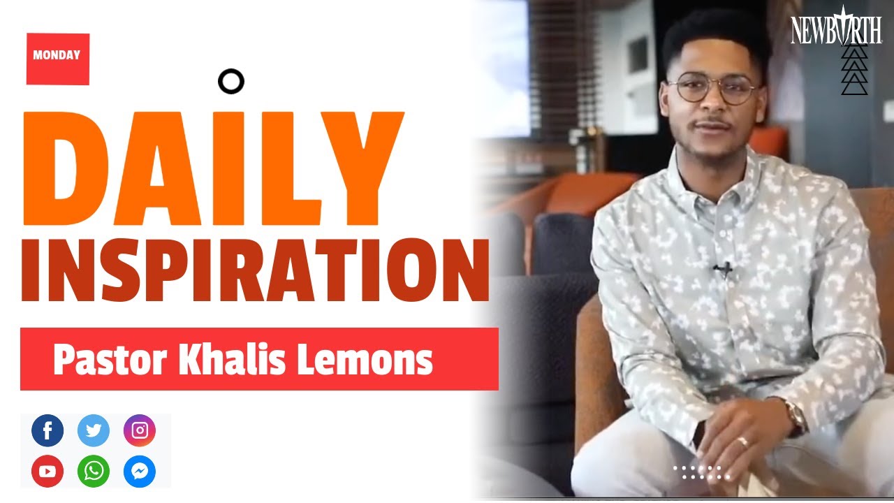 15 Min. Daily Inspiration w/ Pastor Khalis Lemons - YouTube