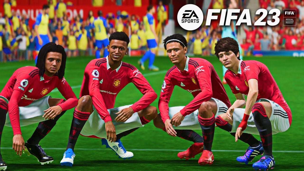 FIFA 23 - Ronaldo Jr, Thiago Messi, Ethan Mbappe, Jobe Bellingham - Man ...