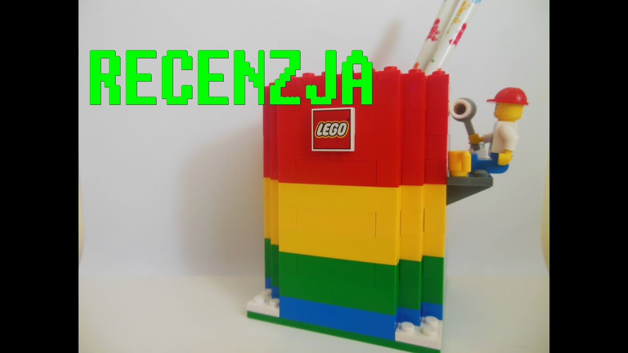 Recenzja: LEGO: Pencil Holder (850426) - YouTube