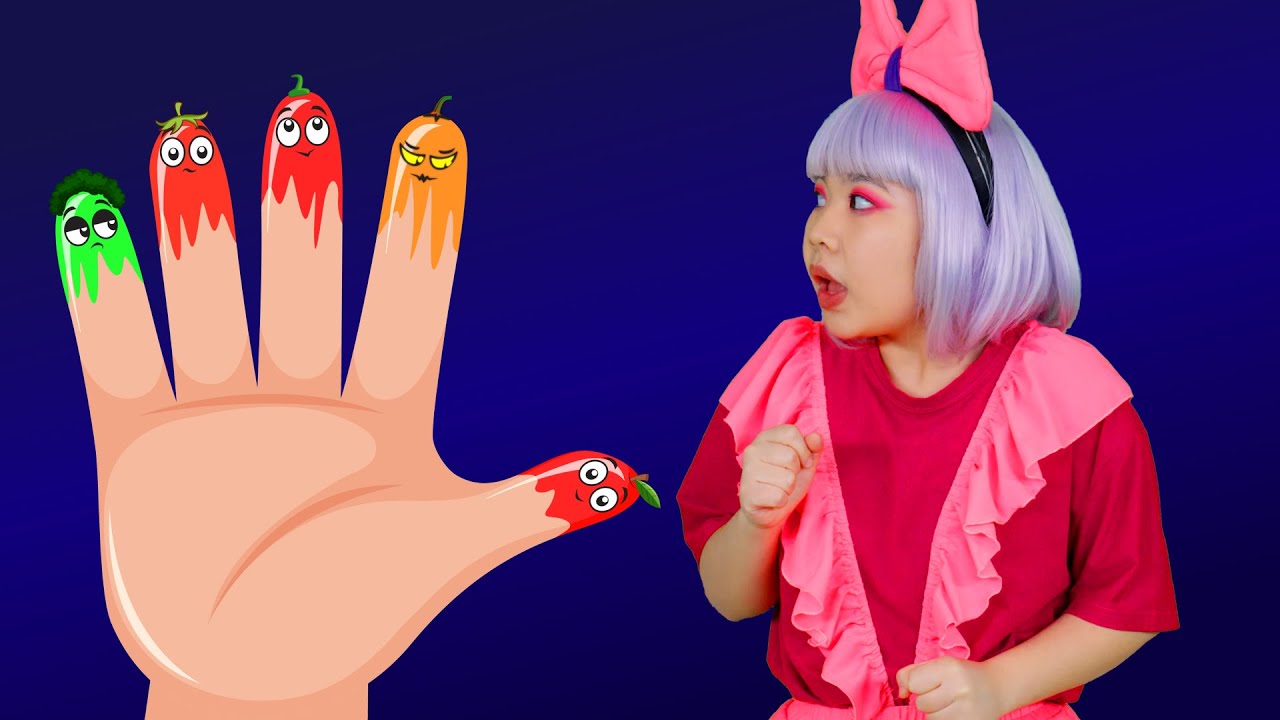 Scary Fruits & Vegetables! & more | Kids Funny Songs - YouTube
