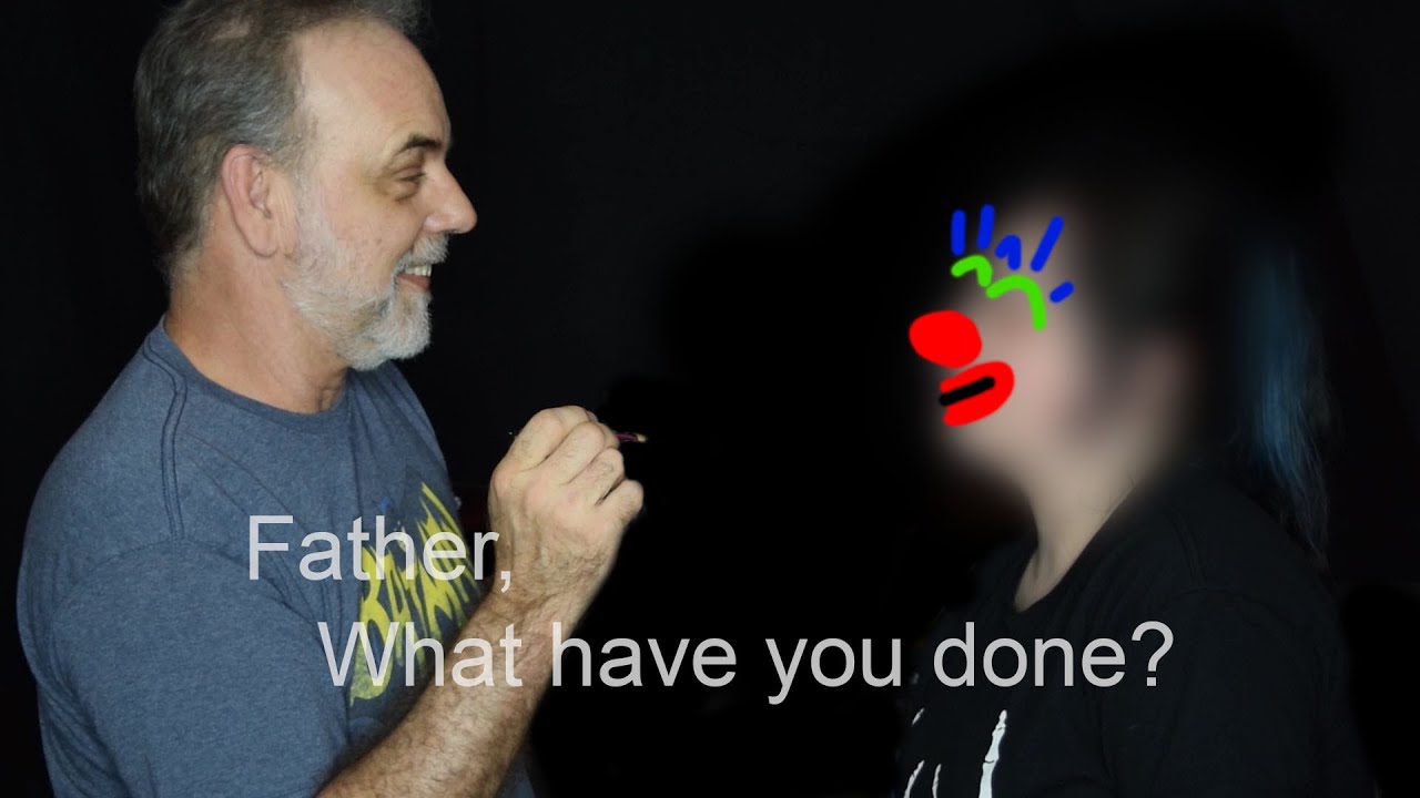 My Dad Does My Makeup (New Eyebrow Trend Alert!) - YouTube