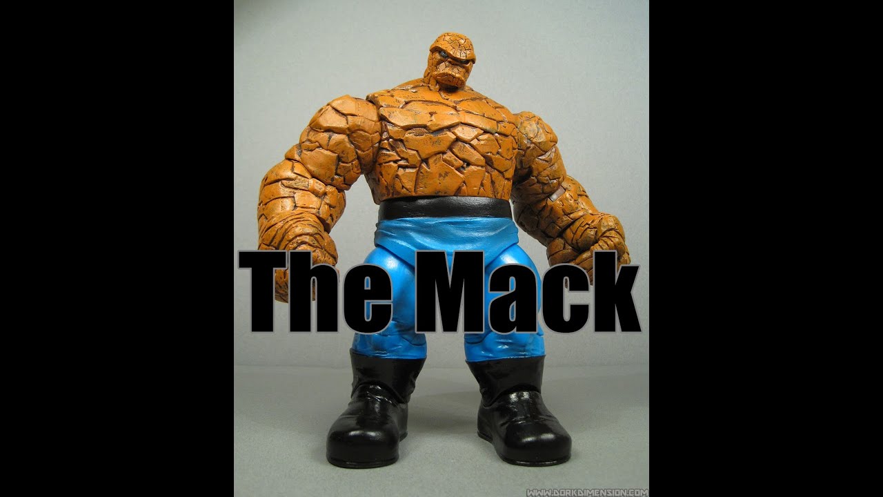 Marvel select the thing figure review - YouTube