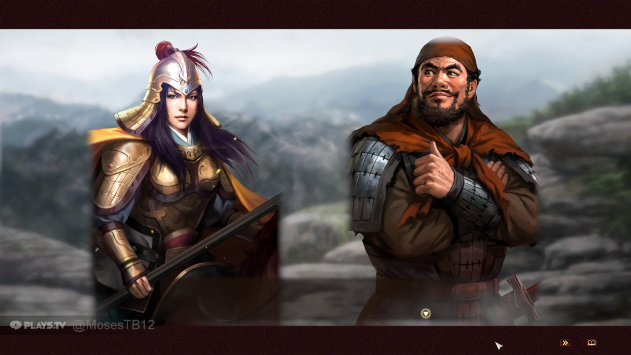 ROTK XIII Custom Event/Stories - Huang Shou's Valor - YouTube