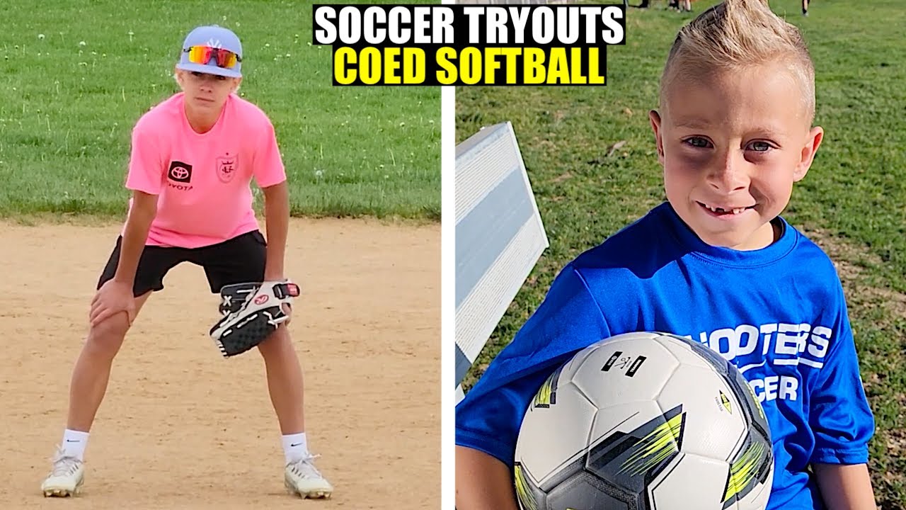 LAST DAY OF HIGH SCHOOL SOFTBALL TOURNAMENT and CLUB SOCCER TRYOUTS! 🥎⚽ ...