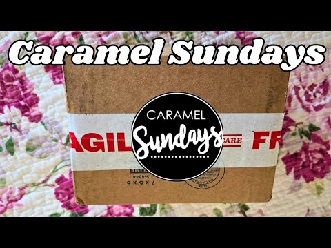 Caramel Sundays | One Candle Unboxing Haul | *100% Soy* - YouTube
