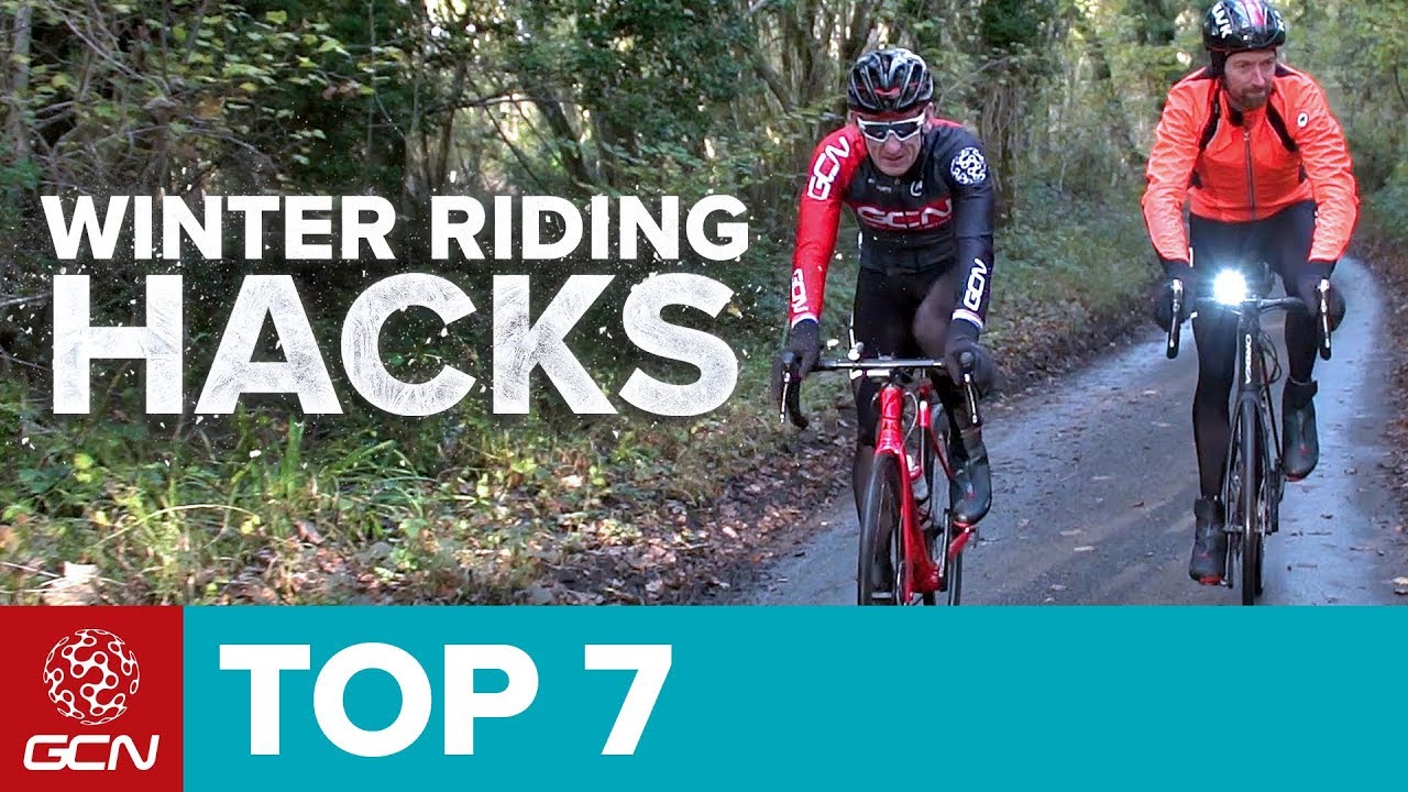 7 Hacks For Winter Cycling - YouTube