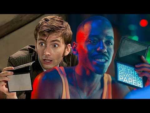 Every time the Doctor uses the Psychic Paper | Doctor Who