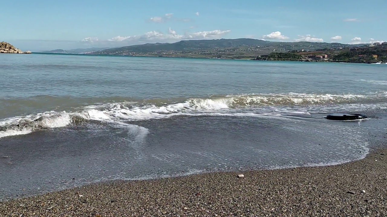 Beach Waves Video During Sunset natural beautiful 4k free non ...